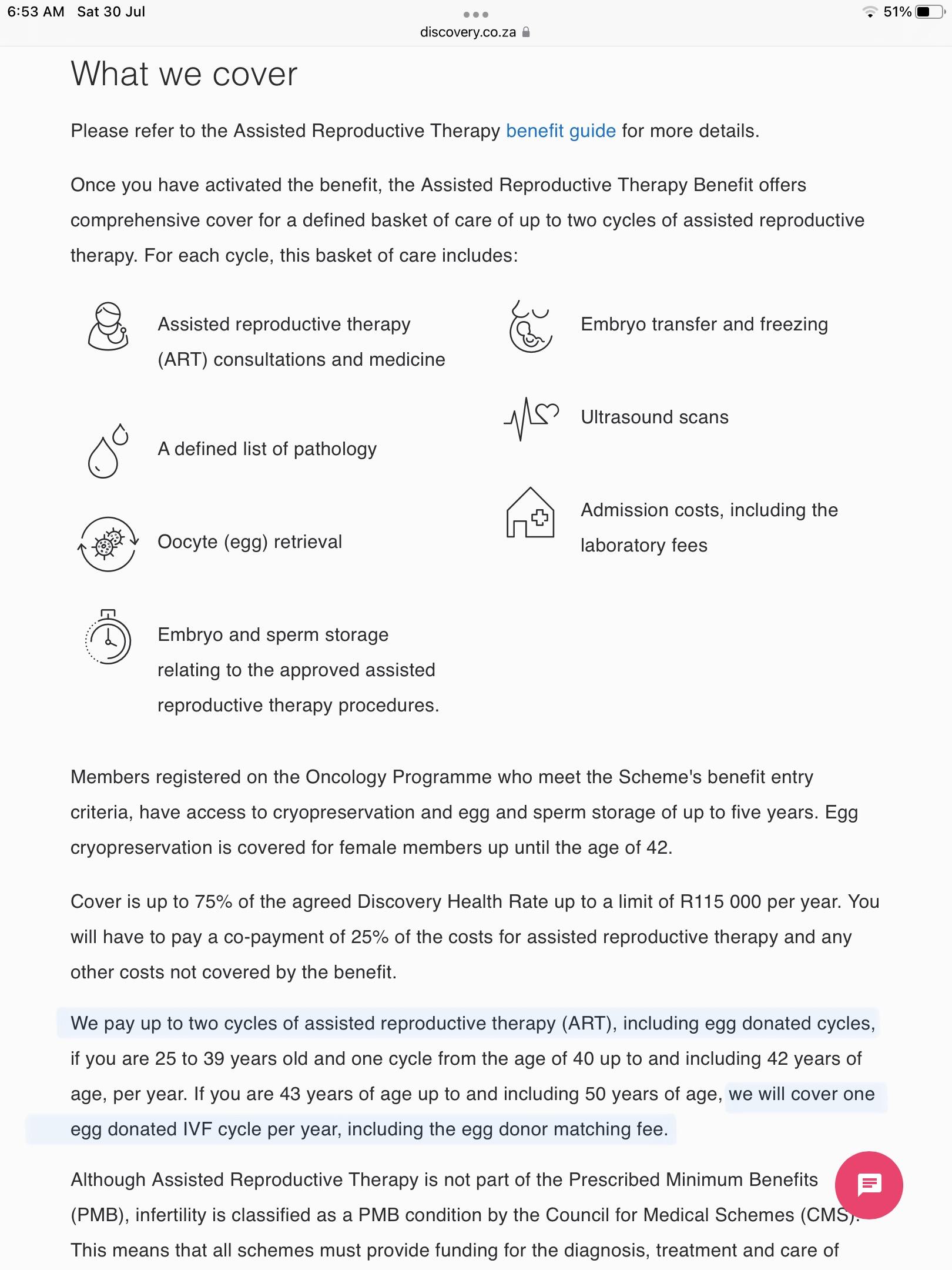 Discovery’s matching fee - baby2mom